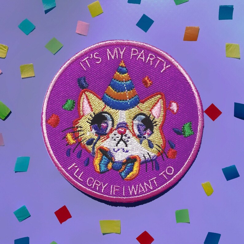 PREORDER Its My Party I'll Cry If I Want to Iron on - Etsy