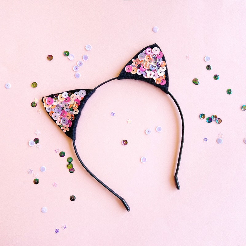 Cat Ears Headband - Etsy