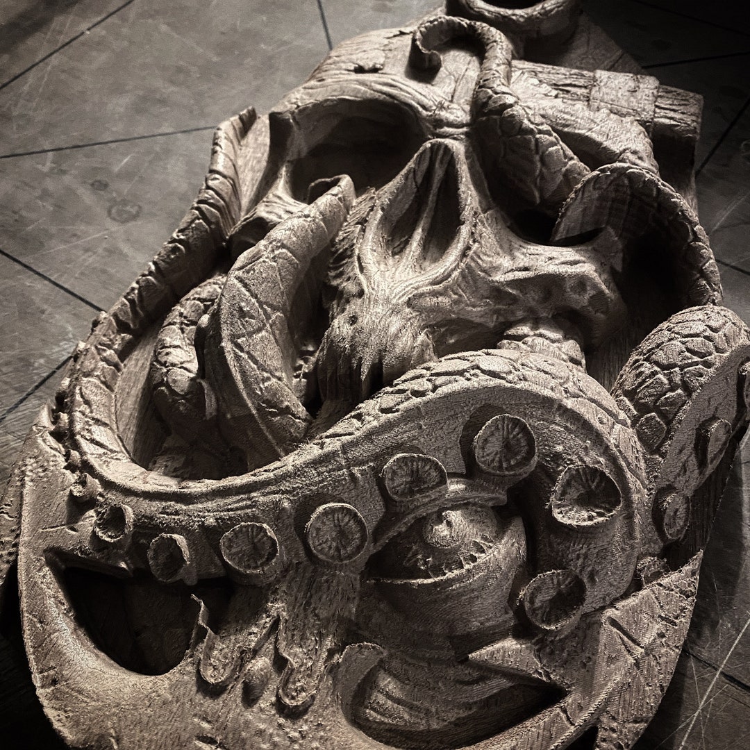 Kraken Octo-skull ABS Mold - Etsy