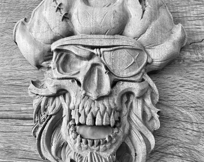Pirate Skull ABS Mold - Etsy