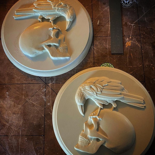 Raven Mold - Etsy