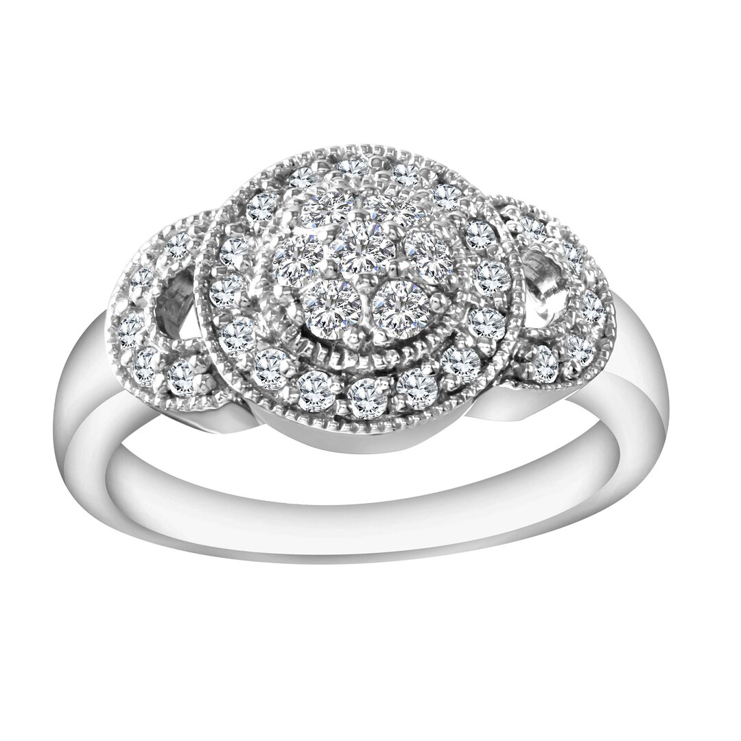 Women's Diamond Cocktail Ring - Etsy