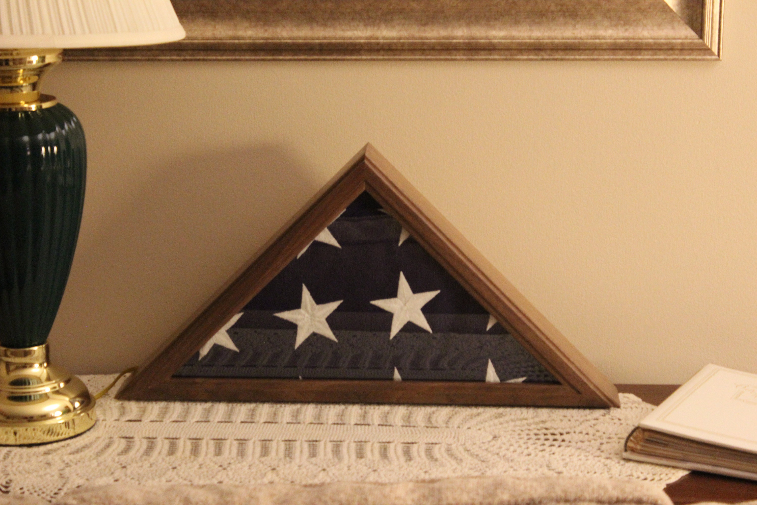 U.S. Flag Display Case - Etsy