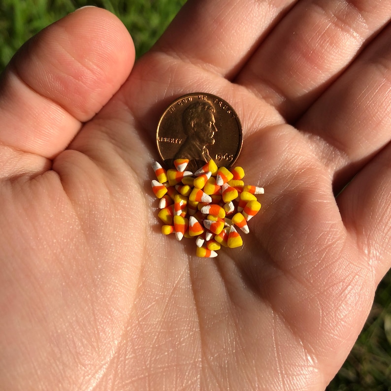1:12 Scale Miniature Candy Corn for Doll House or Fairy Garden - Etsy