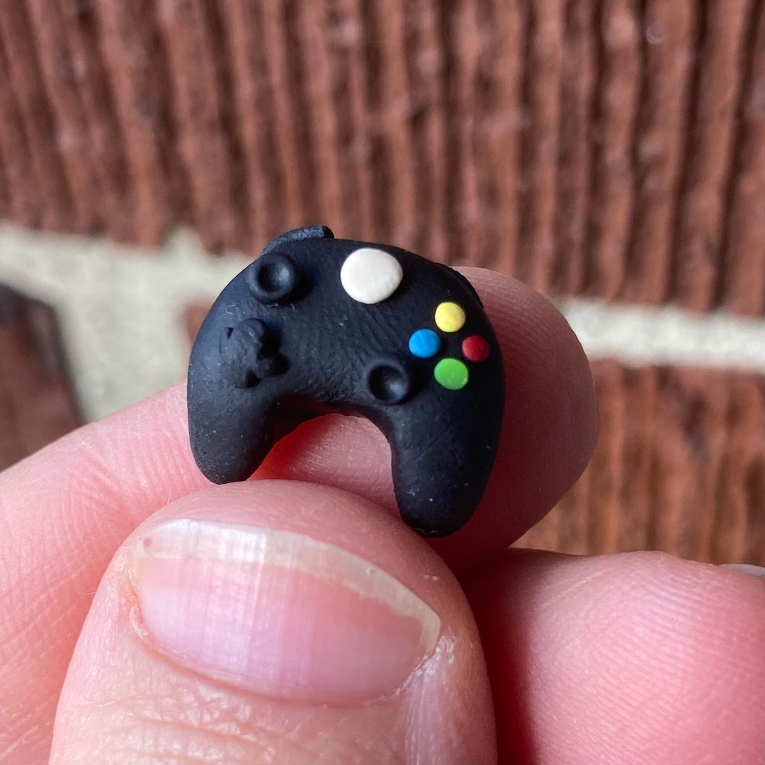 Dollhouse Video Game Controller, Mini Xbox Controller, Doll Video Games ...