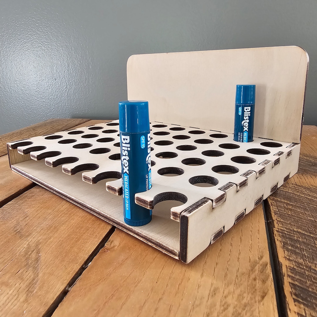 48pc Chapstick Display, Your Company Chapstick Holders Made Easy, Lip ...