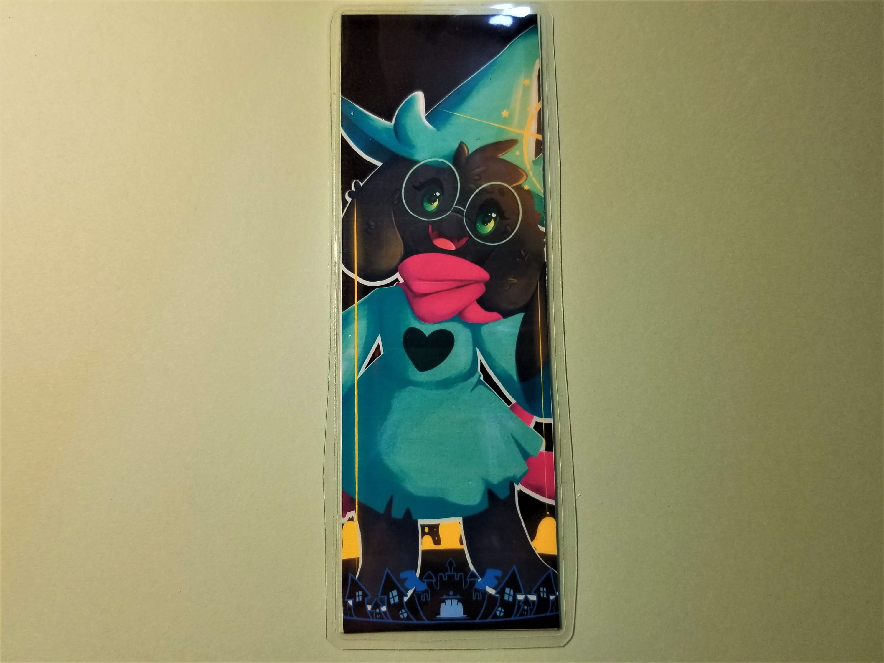 Deltarune Undertale Ralsei Design /// Print Bookmark Pin Resin - Etsy