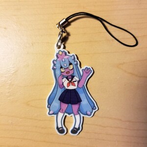 Mareanie /// Bookmark Sticker Laminated Charm Resin Pin Keychain Print ...
