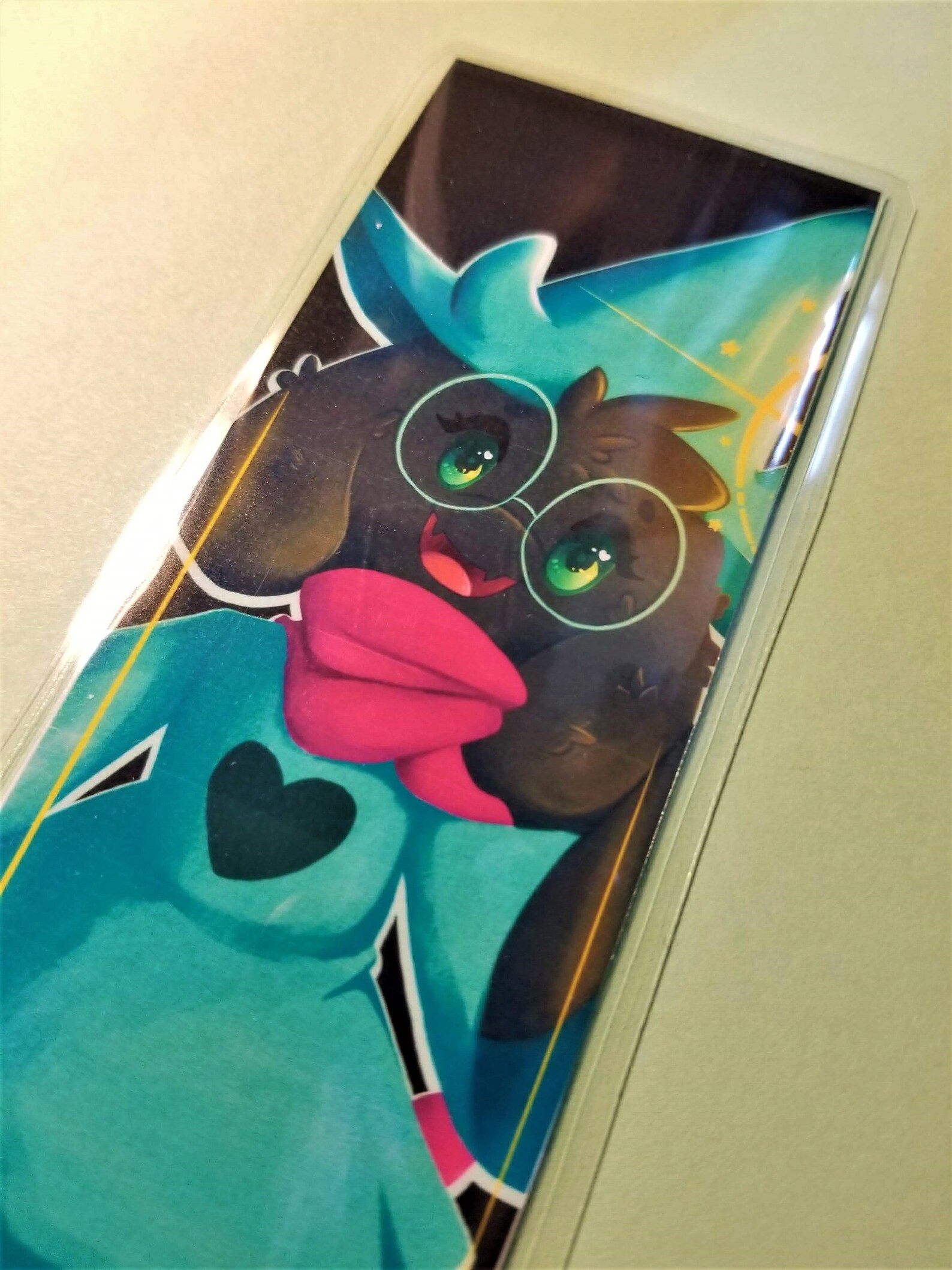 Deltarune Undertale Ralsei Design /// Print Bookmark Pin Resin - Etsy