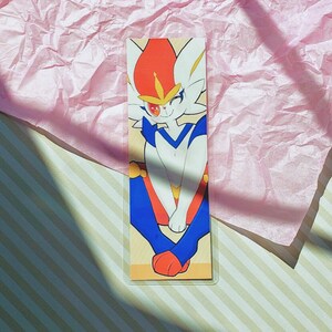 Cinderace /// Print Bookmark Pin Resin Keychain Paper Charm Sticker - Etsy