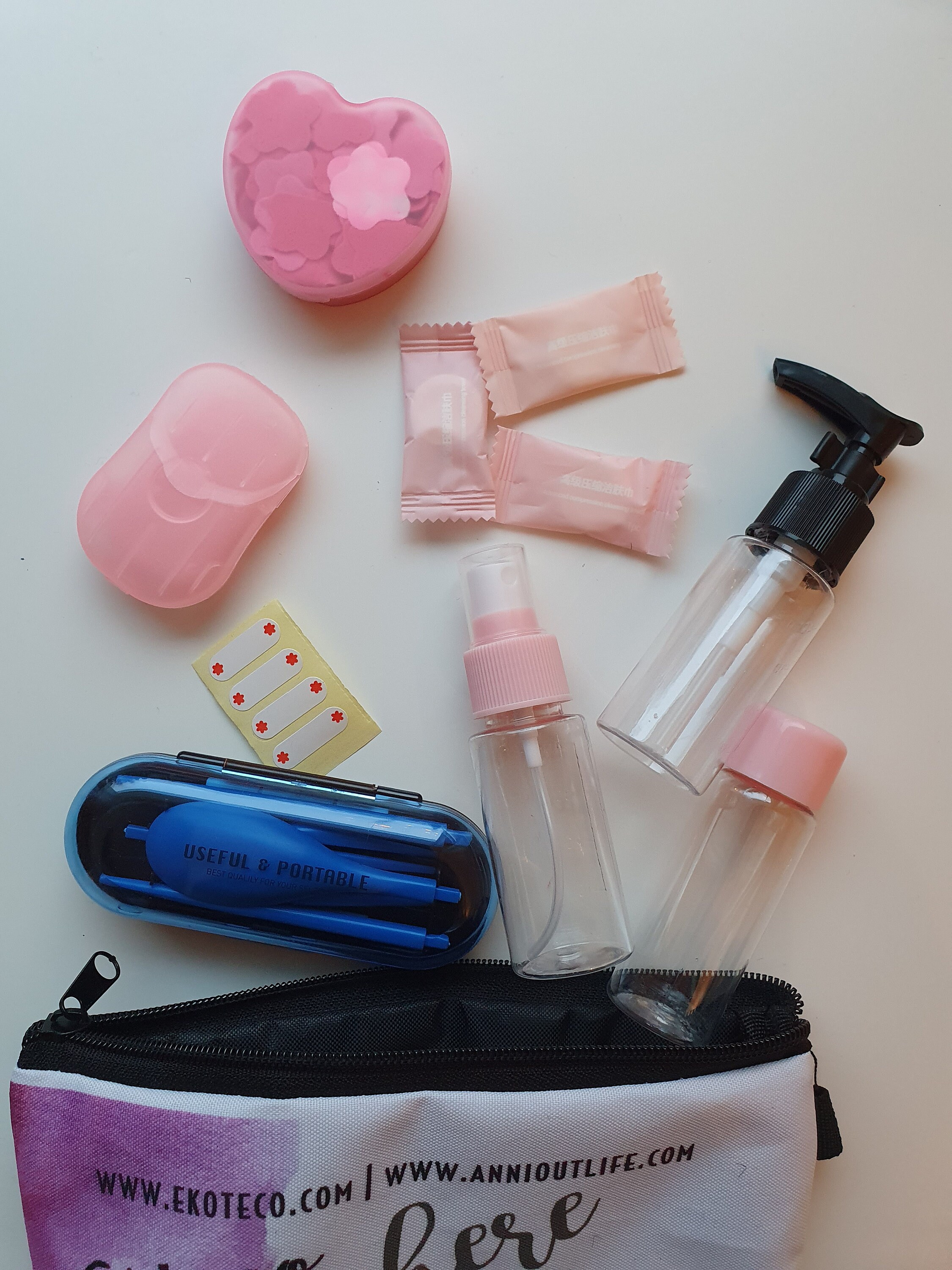 All-in-one Let's Go Anywhere TRAVEL KIT, Toilet Kit, Toiletry Kits ...