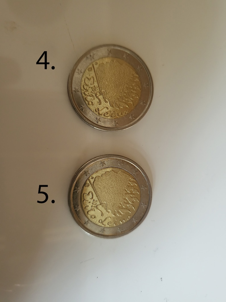 2 Euro RARE Coins - Etsy