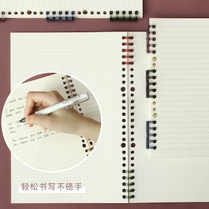 Coil Binding,plastic Binding Spiral Rings,diy Smart Ring Binder,a5,b5 ...