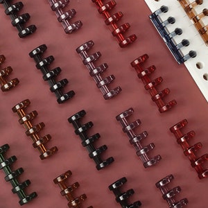 Coil Binding,plastic Binding Spiral Rings,diy Smart Ring Binder,a5,b5 ...