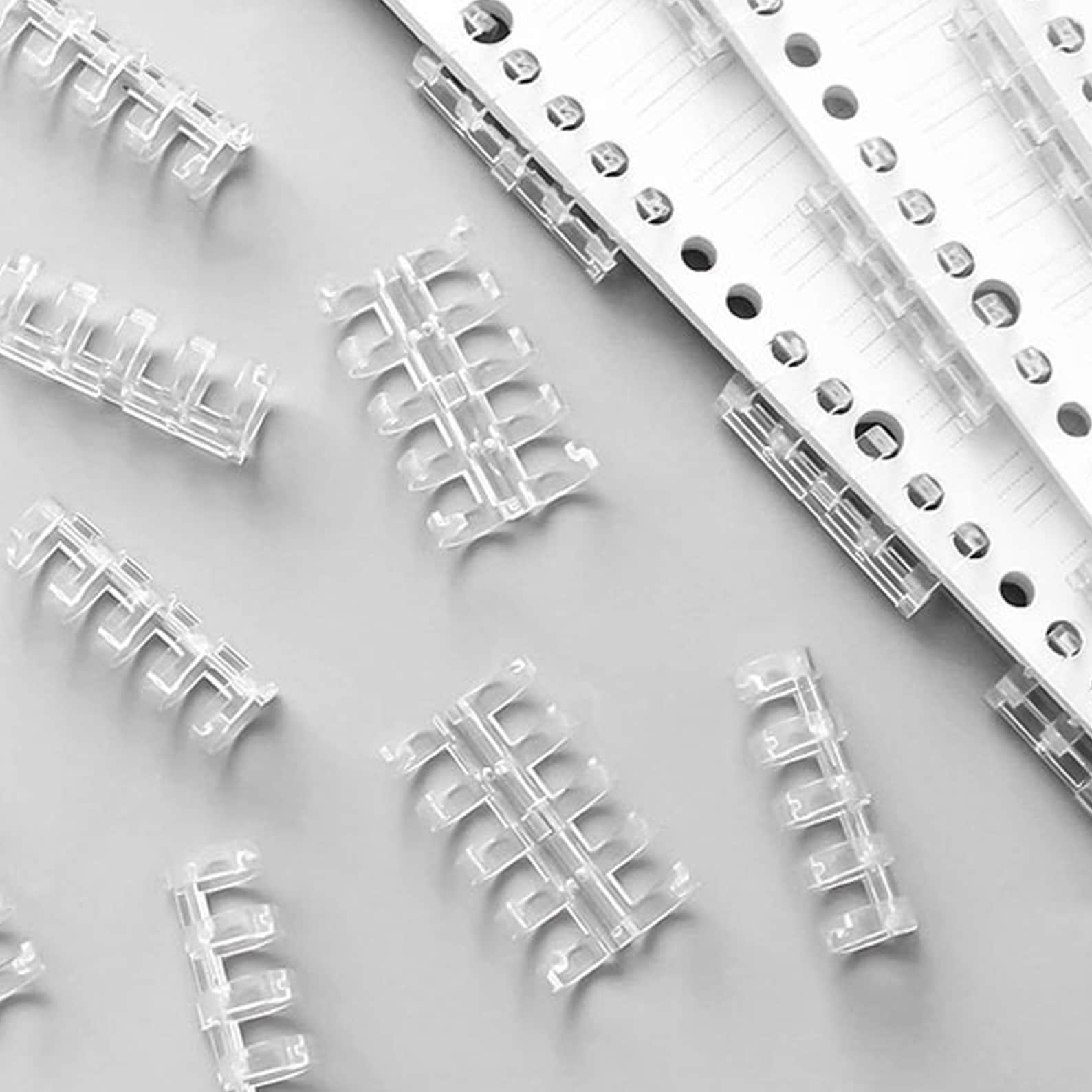 Plastic Binding Spiral Rings,coil Binding,diy Smart Ring Binder,a5,b5 ...