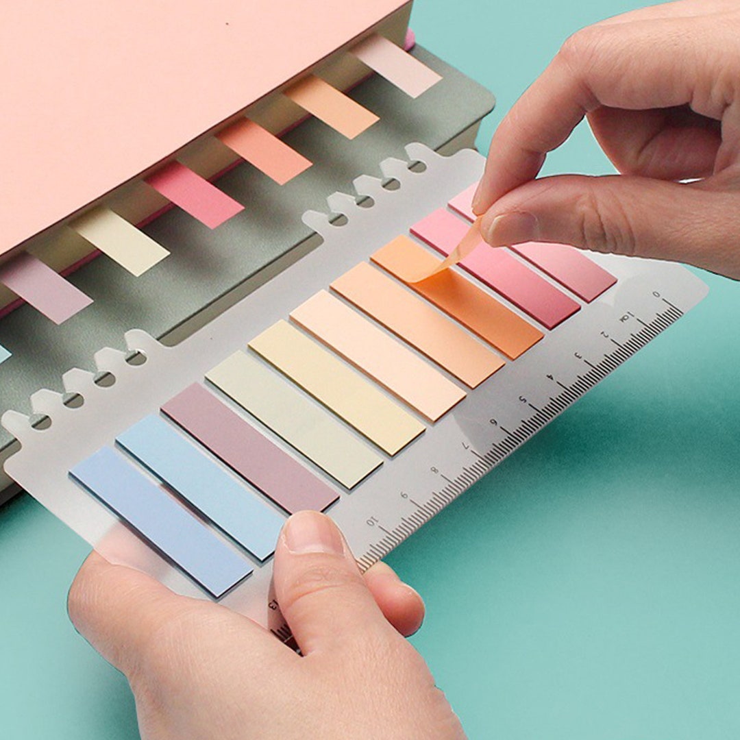 200pcs/sheet Index Sticky Notesbookmark Memo Sticky - Etsy