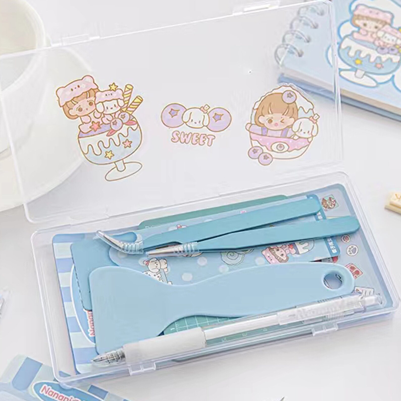 Planner Journal Tool Settweezers for Stickerstationery - Etsy