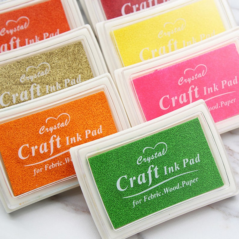Craft Ink PadColor Ink PadColorful InkpadInk pad setStamp | Etsy