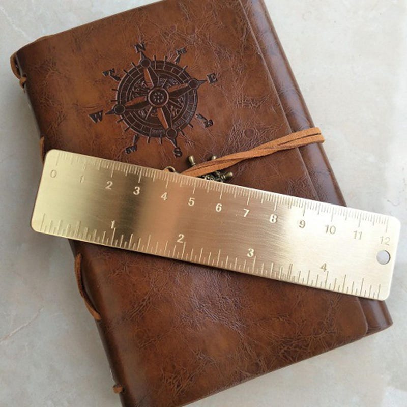 Metal Ruler - Etsy