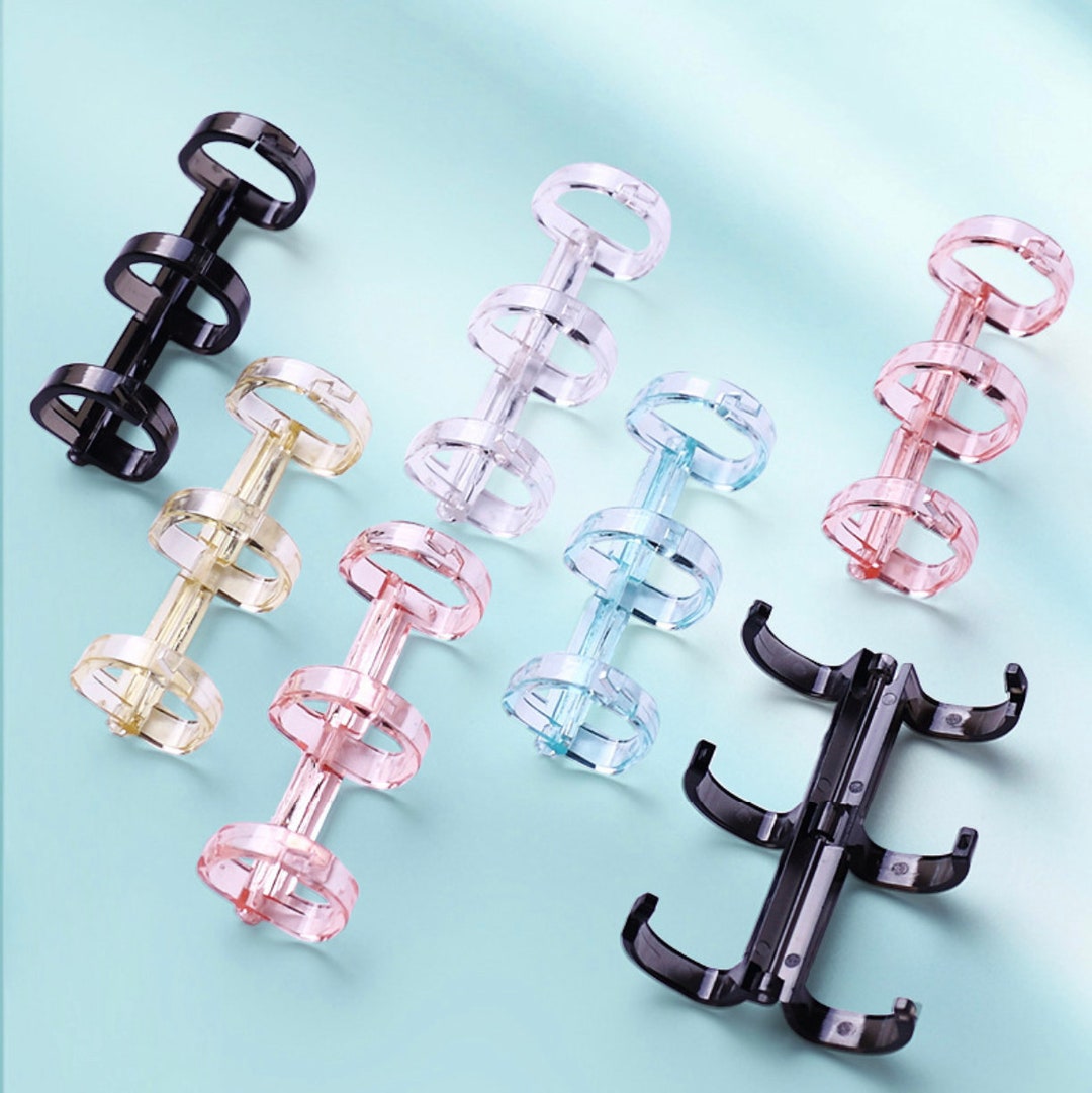 Plastic Binding Spiral Rings,coil Binding,diy Smart Ring Binder,a5,b5 ...