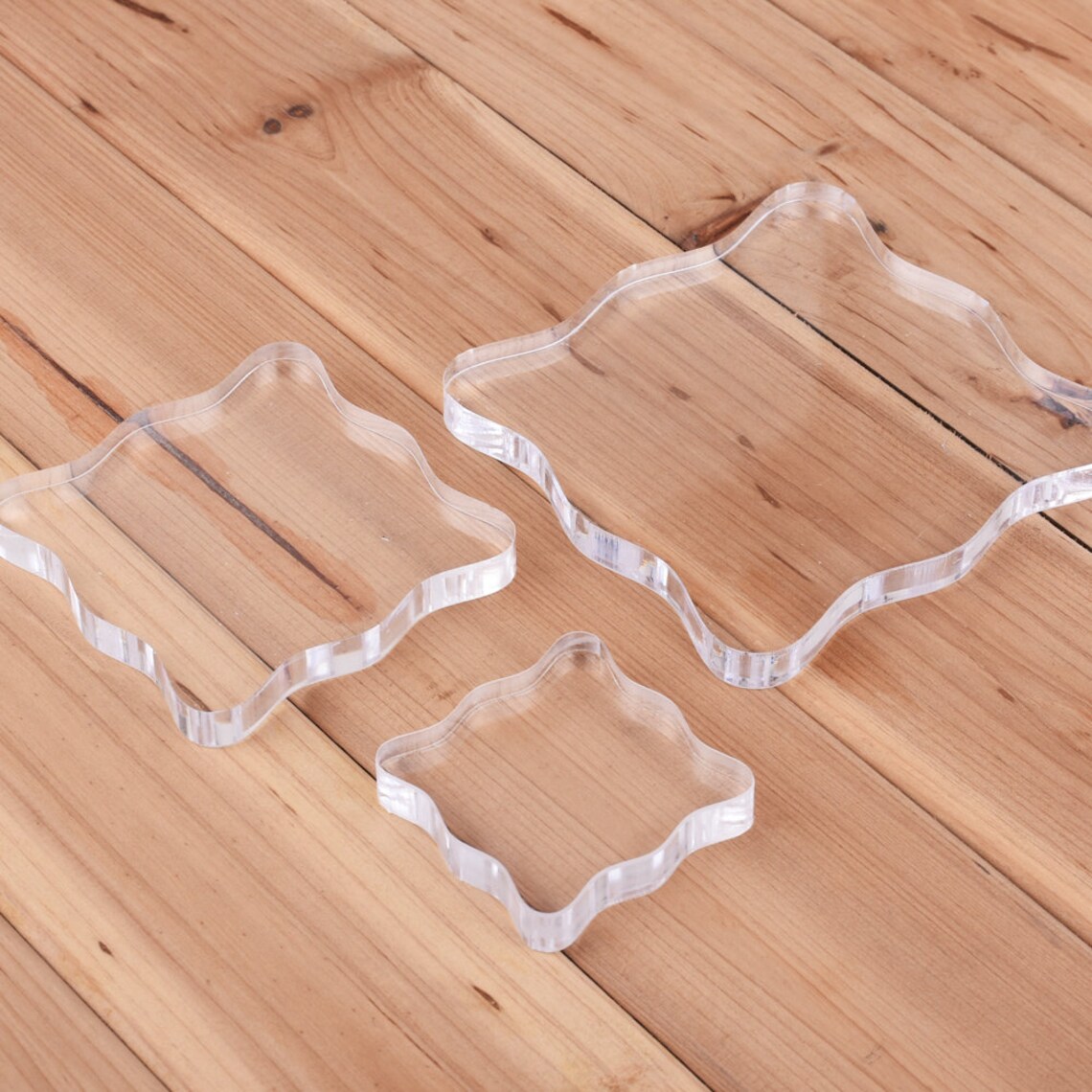 Acrylic Block for Clear Stamptransparent Stamp Blockacrylic - Etsy