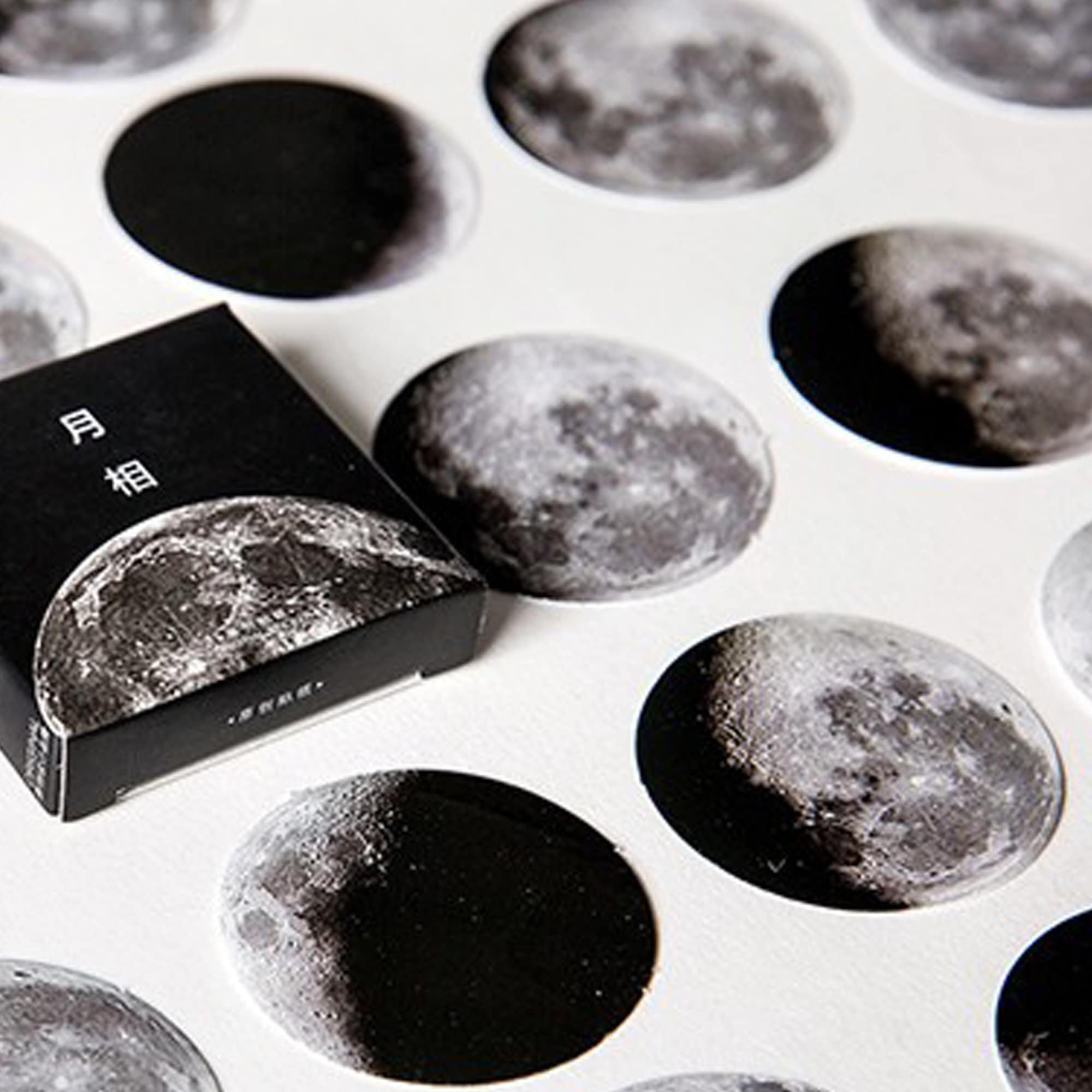 Moon Stickers Set bullet journal Moon Sticker Pack Washi Tape | Etsy