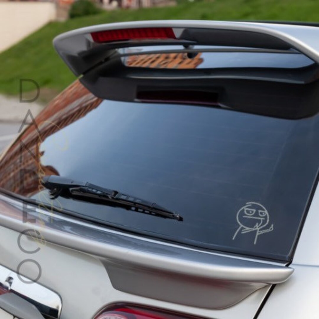 Middle Finger Sticker | Car Sticker | Funny Sticker - Etsy