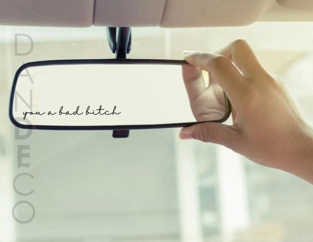 You a Bad Bitch Sticker | Car Sticker | Girly Sticker - Etsy