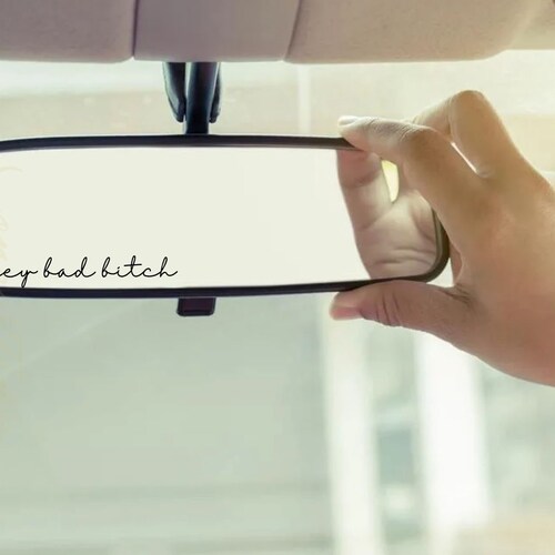 Hey Bad Bitch Sticker Car Sticker Girly Sticker - Etsy