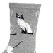 Assorted Siamese Cat Dog Breed Lightweight Stretch Cotton Adult Socks ...