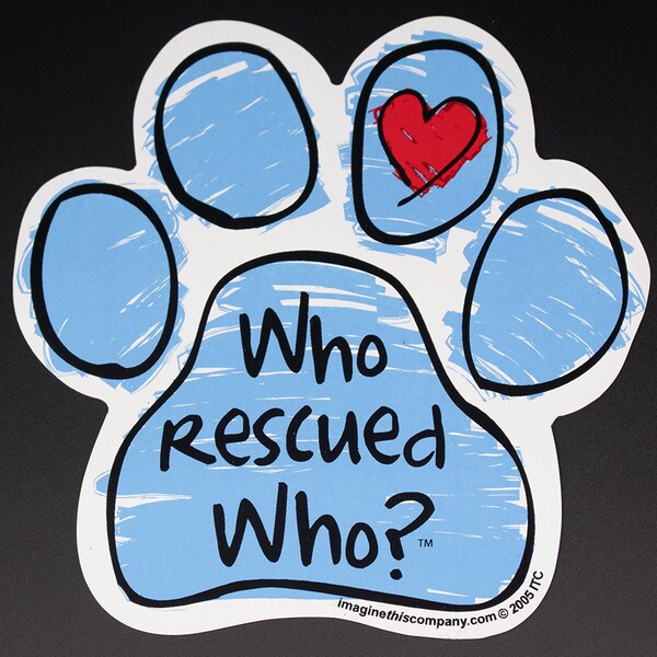 Who Rescued Who - Etsy