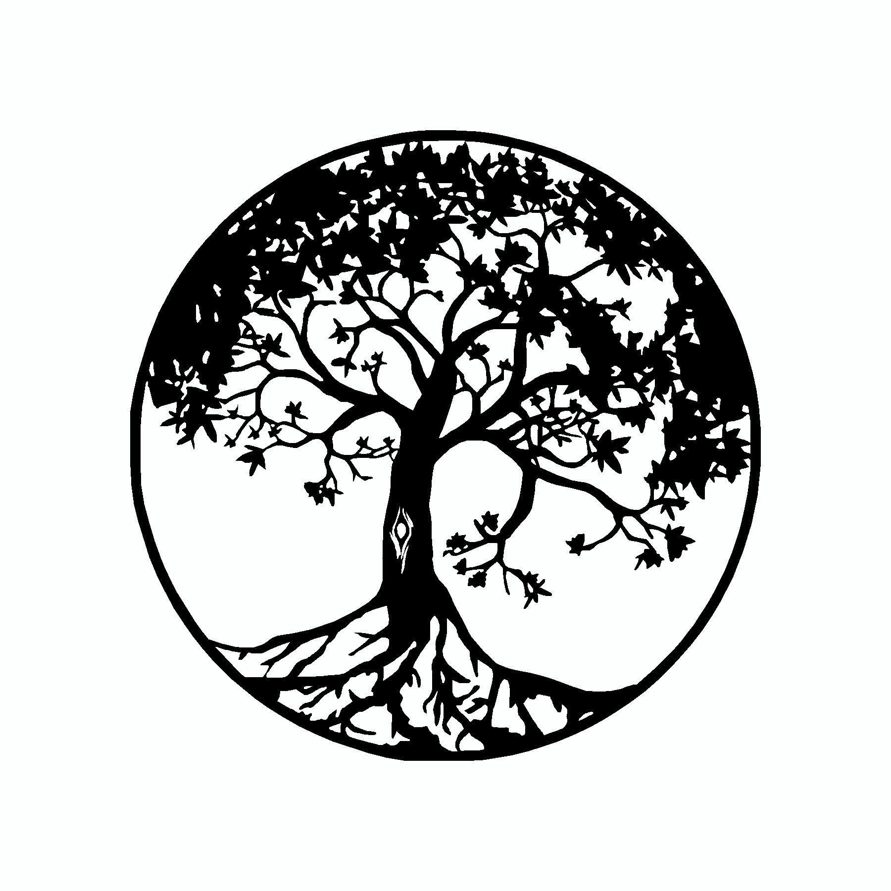 Tree of Life Art Vinyl Car Decal Sticker - Etsy