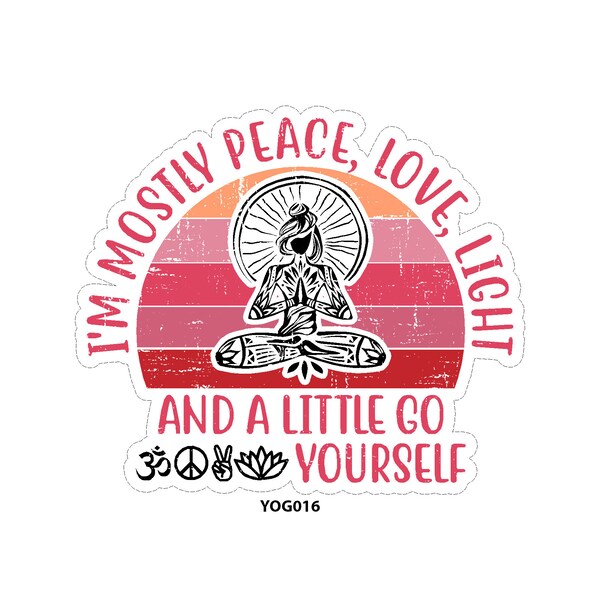 Meditation Decal - Etsy