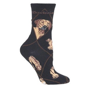 Rhodesian Ridgeback Dog Breed Lightweight Stretch Cotton Adult Socks - Etsy