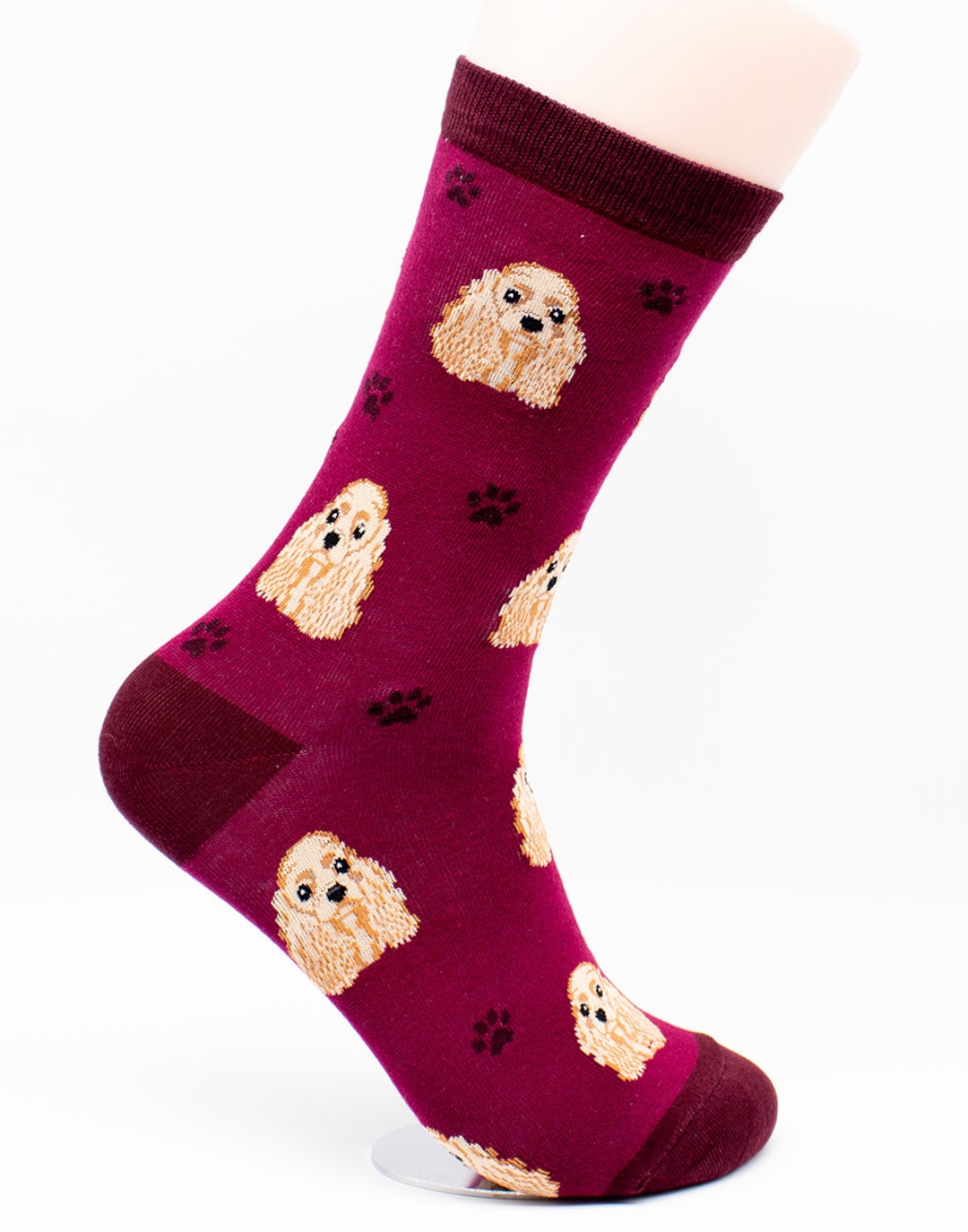 Cocker Spaniel Dog Breed Lightweight Stretch Cotton Adult Socks - Etsy