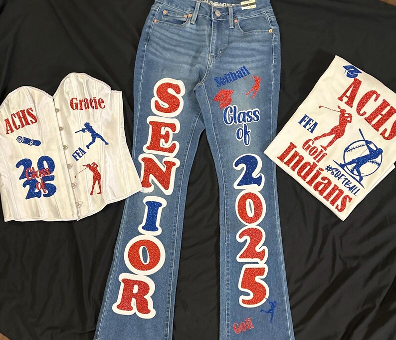 Personalized Jeans, Corset & or Tshirt - Etsy