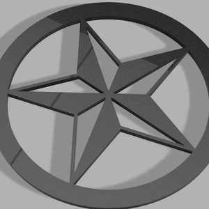 Nautical Star .dxf for Cnc Laser, Plasma, Router. - Etsy