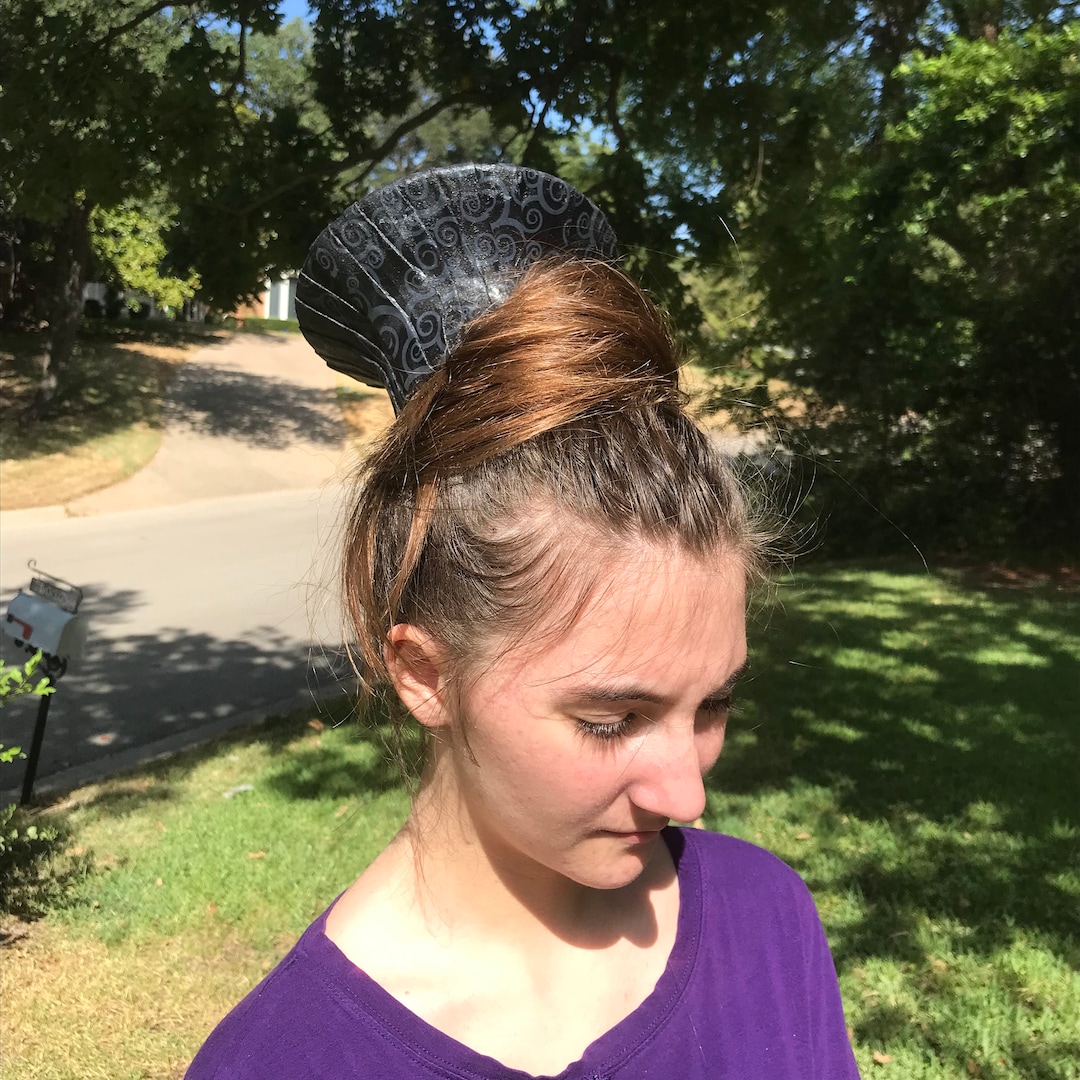 Black Swril Hair Crown - Etsy