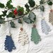 Hemp Christmas Tree Ornament - Etsy