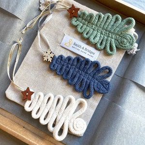 Natural Cotton Rope Tree Decoration - Etsy