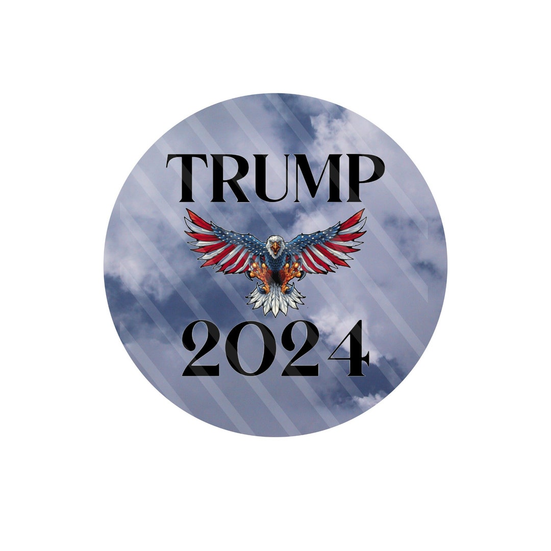 Wreath Signs, Trump 2024 Metal Sign, Metal Sign, Wreath Enhancement ...