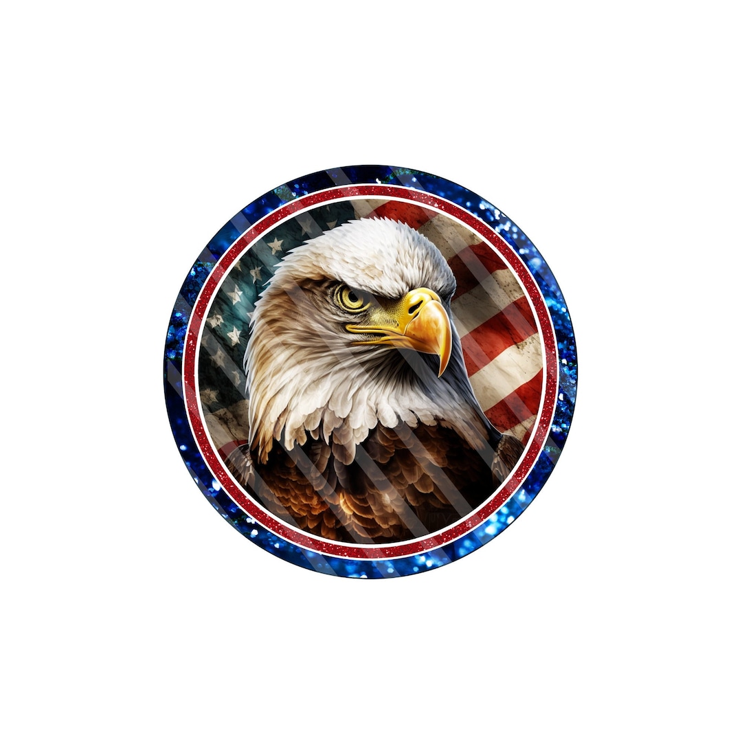 Wreath Signs, Bald Eagle, Patriotic Signs, Wreath Enhancements, Metal ...
