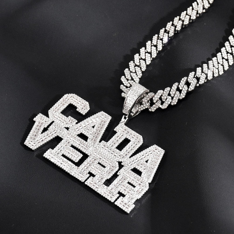Iced Out Name Necklace - Etsy