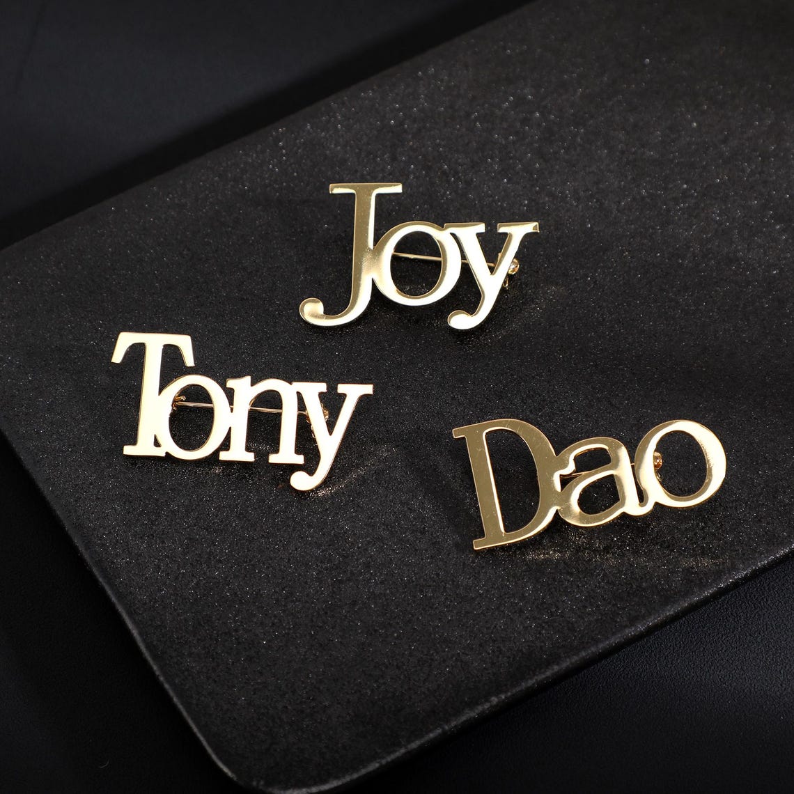 Personalized Name Lapel Pin - Customized Name Brooch - Groom Wedding ...
