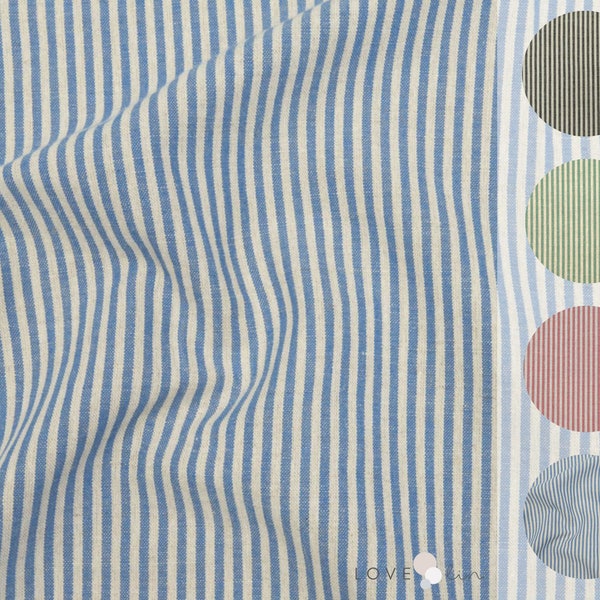 Linen Fabric Stripes - Etsy