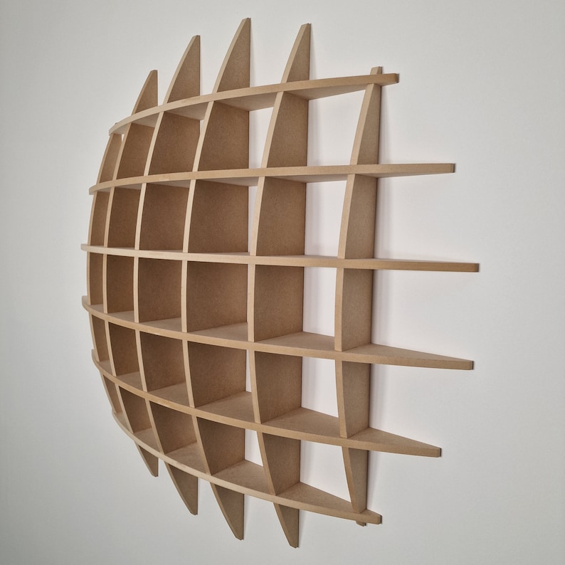 Funko Pop Round Display Shelf Custom Wall Display Unit, MDF, Pop Vinyl ...