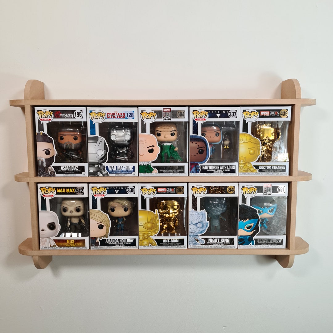 Funko Pop Display Shelf Wall Display Unit MDF Pop Vinyl - Etsy