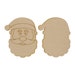 MDF Extra Large Santa / Father Christmas Faces Laser Cut Blanks Craft ...