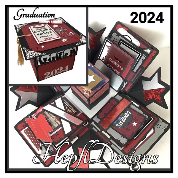 Graduation Card Box - Etsy