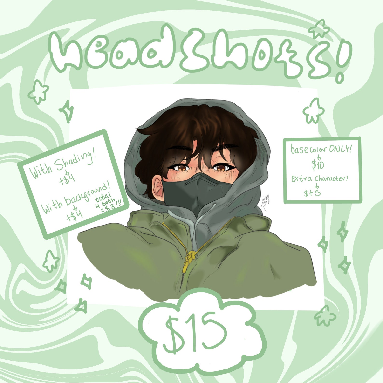 Digital Commissions - Etsy